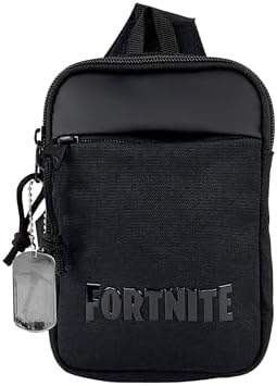 CyP Brands Fortnite, Umhängetasche, Geldbörse, Gürteltasche, Schwarz ...