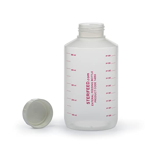 Sterifeed Baby Bottle, Enteral Feeding Bottle, Sterile, Reusable 500ml ...