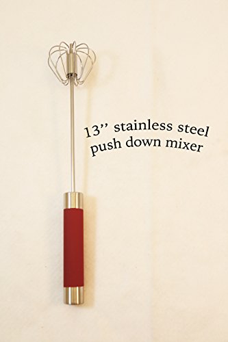 Snapklik.com : Stainless Steel 13 Push Down Mixer