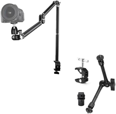 Amazon.com : TARION Desk Camera Mount Stand + 11in Magic Arm with Super ...