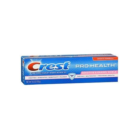 Amazon.com : Crest Pro-Health Sensitive & Enamel Shield Toothpaste (4 ...