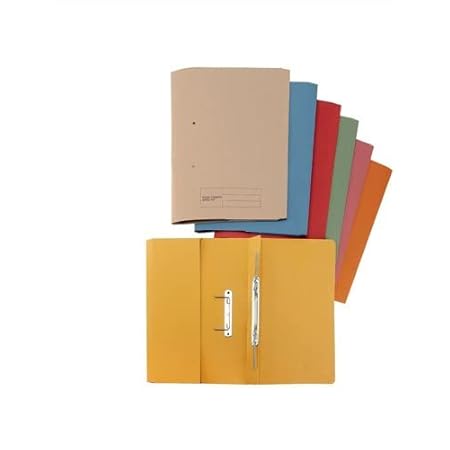 Guildhall Transfer Spring Files with Inside Pocket 315gsm 38mm Foolscap ...