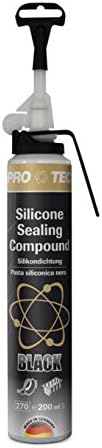 PRO Tec Silicone Sealing Compound - Black Silicone Paste Black ML. 200 ...