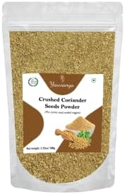 Amazon.com : Yauvanya Roasted and Crushed Coriander (Dhania) Seeds ...