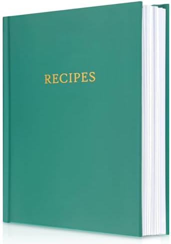 Amazon.com: JULEASEL Blank Recipe Book to Write in Your Own Recipes ...