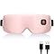Amazon.com: Heated Eye Mask Cordless for Dry Eyes, USB Eyes Heating Pad, Rechargeable, Real Silk ...