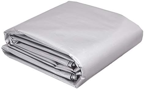 MYCS White Tarp (20'x30') - Multi Purpose - 8x8 Weave, 75 GSM, 6mil ...