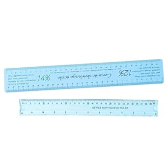Amazon.co.jp: Folpus Ceramic Shrinkage Ruler Ceramic Tools Standard ...
