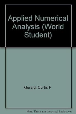 Buy Applied Numerical Analysis (World Student S.) Book Online at Low ...