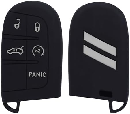 Amazon.com: Key Fob Cover for Dodge Accessories 5 Button Key Fob Case ...