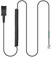 Amazon.com: Weatwo Training Y Splitter Adapter Cable to QD Headphone ...