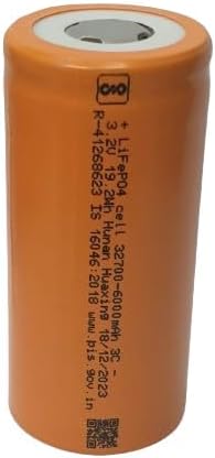 32140 LFP (LiFePO4) Cells 15Ah 3.2V, A Grade BIS Approved CBEK - 4 Nos ...