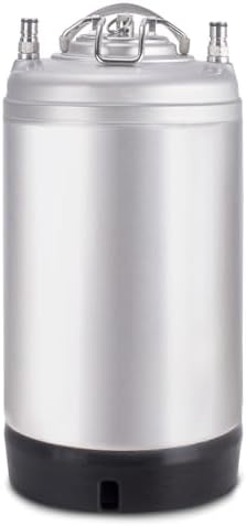 Amazon.com: New 3 Gallon Ball Lock Keg, Stainless Steel Beer Keg with ...