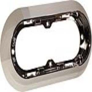Grote 42153 Chrome Surface-Mount Snap-in Flange (for 6 Oval Lights) by ...
