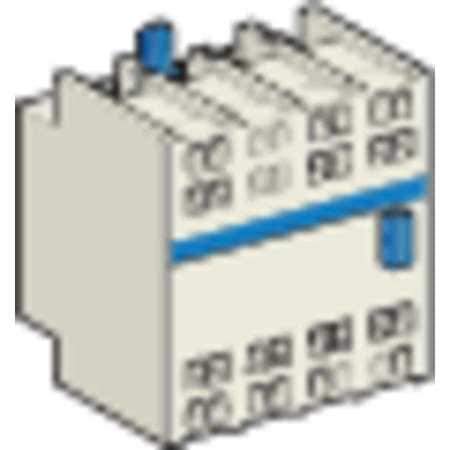 SCHNEIDER ELECTRIC LADC22 Contactor Auxiliary Contact Block Iec ...