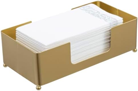 Amazon.com: MyGift Modern Gold-Tone Metal Tabletop Paper Hand Towel ...