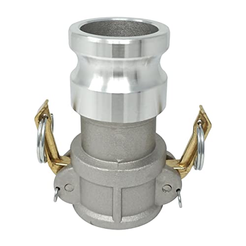 Snapklik.com : Gloxco Aluminum Type DA Cam And Groove Hose Fitting, Reducer, 1.5 Female Camlock ...