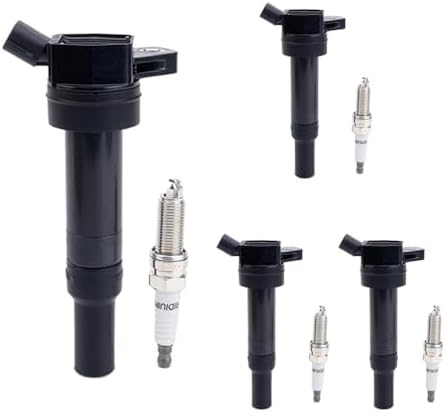 Amazon.com: muge racing UF651 Ignition Coil Pack and Iridium Spark ...