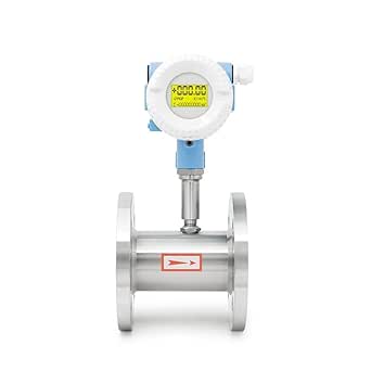 Turbine Flowmeter Liquid Flow Rate Measuring Tools Standard Flange ...