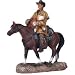 Amazon.com: Cowboy on Horse Collectible Western Rodeo Decoration ...