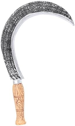 Amazon.com: Fun Costumes Grim Reaper Handheld Sickle Prop - Molded ...