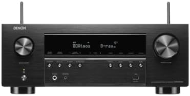 Denon AVR-S960H 8K Ultra HD 7.2 Channel (90Watt X 7) AV Receiver 2020 ...
