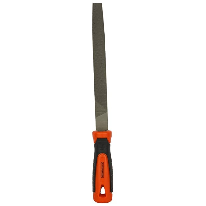 Steel 200mm 2nd Cut Flat File (Orange) PR5 : Amazon.in: Home Improvement