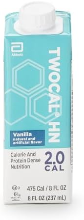 Amazon.com: TwoCal HN Nutrition 8oz Vanilla, 24/Cs : Health & Household
