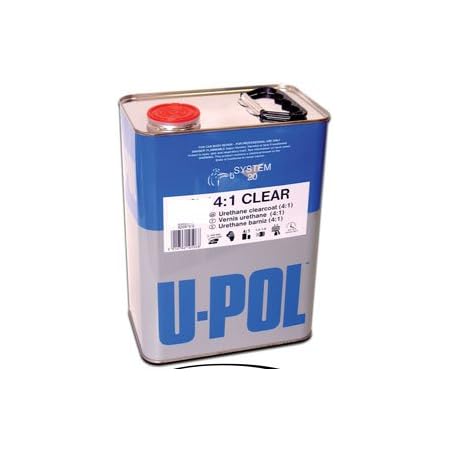 Car Clear Coat U-Pol UP2253 HS Primer Filler (4:1) With Hardener, Gray ...