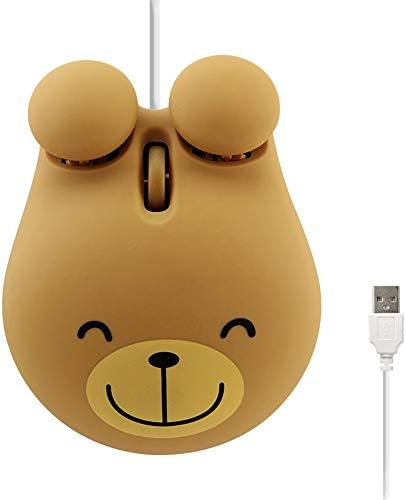 Amazon.com: Sokelinn-six Wired Cute Mouse, USB Wired Mause for Kids ...