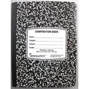BLACK & WHITE MARBLE COMPOSTION NOTEBOOK - 100 SHEETS : Amazon.in ...