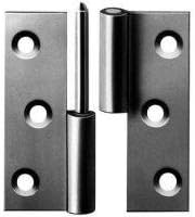 Pack of 5 Perry™ 75mm 3" Lift Off Butt Hinges - RIGHT HAND - Self ...