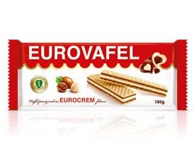 Amazon.com : Eurovafel Hazelnut Wafer Cookies 180g, 6.35 oz (Pack of 2 ...