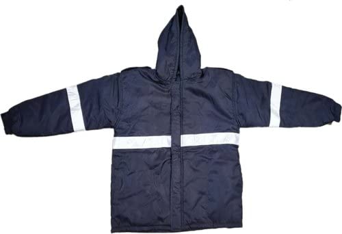Buy Cotton Navy Blue Security Guard Winter Uniform Jacket Size (L) at ...