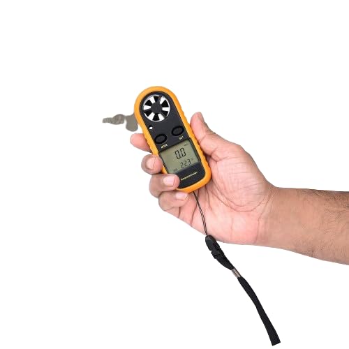 anemometer wind speed meter With LCD Backlight Portable Digital ...