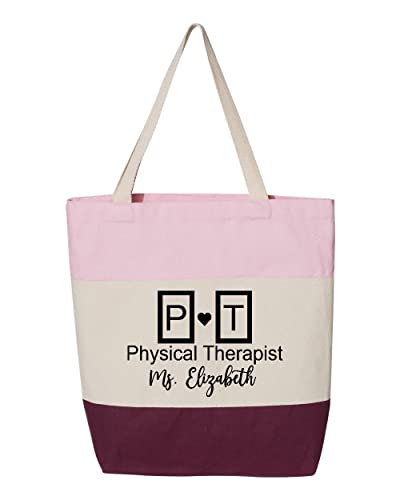 Amazon.com: Personalized Physical Therapy Tote Bag,Physical Therapy ...