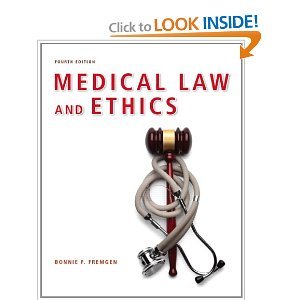 Medical Law and Ethics (4th Edition): Fremgen, Bonnie..: 8581053000008 ...