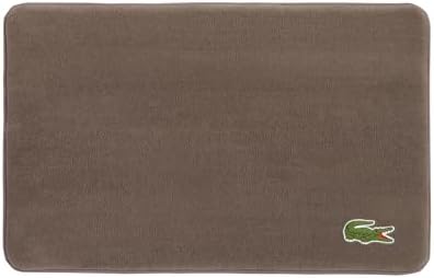 Amazon.com: Lacoste Memory Foam Bath Rug – Ultra Soft Fleece Bathroom ...
