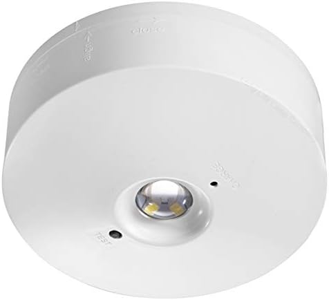 Long Life Lamp Company LED Round Emergency Light Ceiling Flush Mounted ...