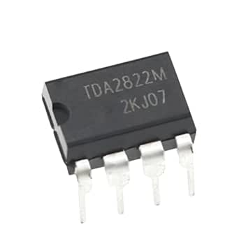 Amazon.com: 10 Pcs TDA2822M DIP8 TDA2822 2822 DIP-8 DIP New for ...
