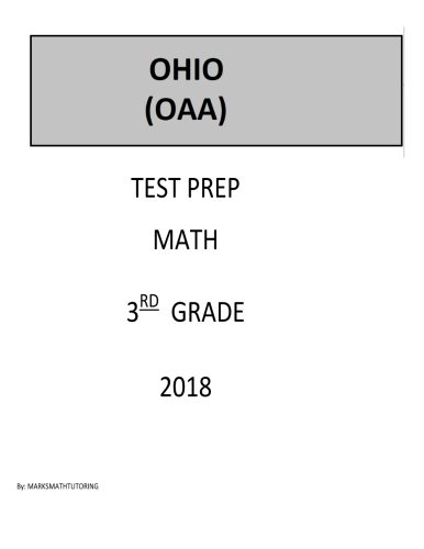 Amazon.com: 3rd Grade Ohio OAA Test Prep Sutdy Guide: 3rd Grade Ohio ...