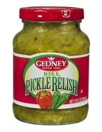 Amazon.com : Gedney Relish Dill 10 oz (Pack of 6) : Grocery & Gourmet Food