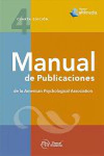 Manual De Publicaciones De La Apa : Varios Autores: Amazon.com.mx: Libros