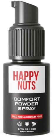 Amazon.com : Happy Nuts Comfort Powder Spray: Anti Chafing & Mens ...