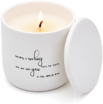 Amazon.com: Sympathy Candle - Natural Soy Wax Scented Memorial Candles ...