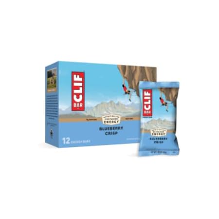 Amazon.com: CLIF BARS - Energy Bars - Blueberry Almond Crisp - Made ...