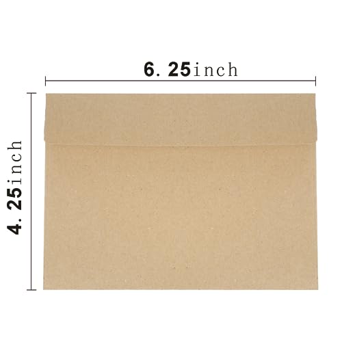 Snapklik.com : 50pcs Packed Kraft Envelopes, A7Envelopes, Printable ...