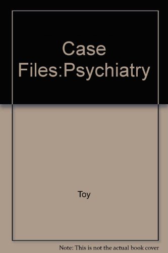 Case Files:Psychiatry: TOY, TOY, TOY: 9780071792783: Amazon.com: Books