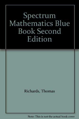 Spectrum Mathematics Blue Book, Second Edition : Amazon.in: Books