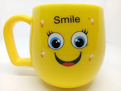 Buy Relaxing Emoji Smiley Coffee Mug Tea Cup Melamine Unbreakable ...